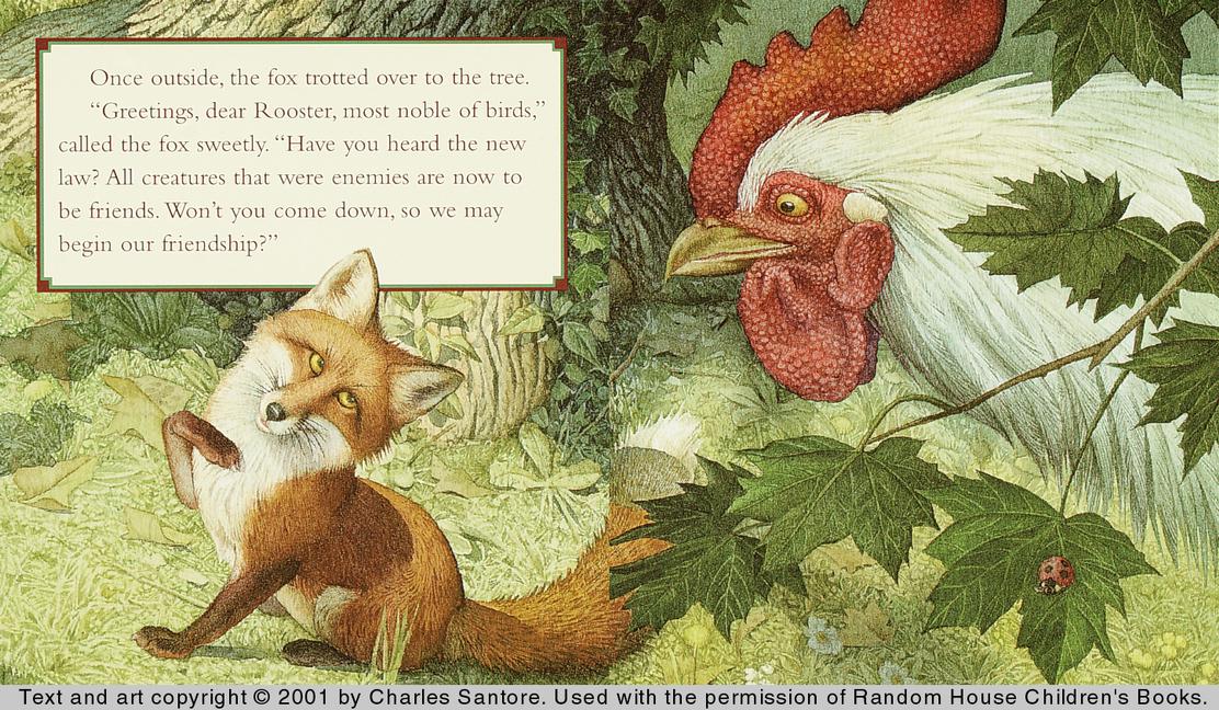 The Fox and The Rooster Interior